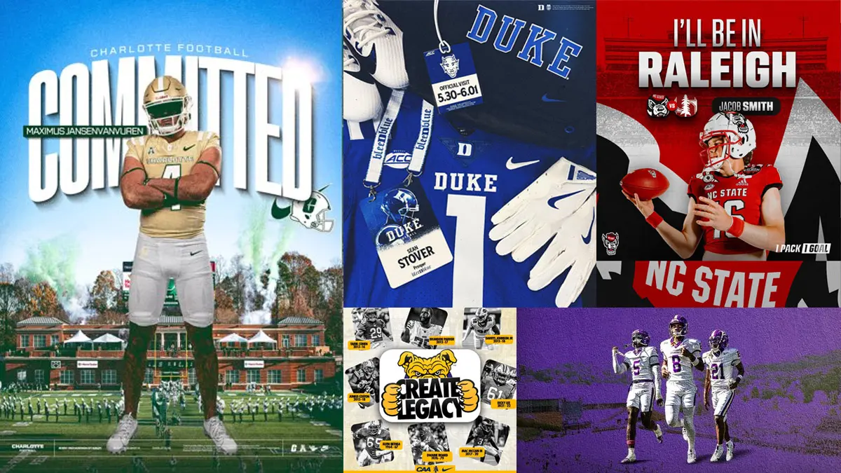 Football Recruiting Tracker: 2026 Commits to North Carolina college ...