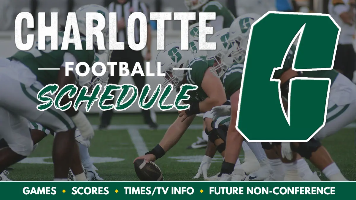 Charlotte 49ers Football Schedule - NCFootballNews